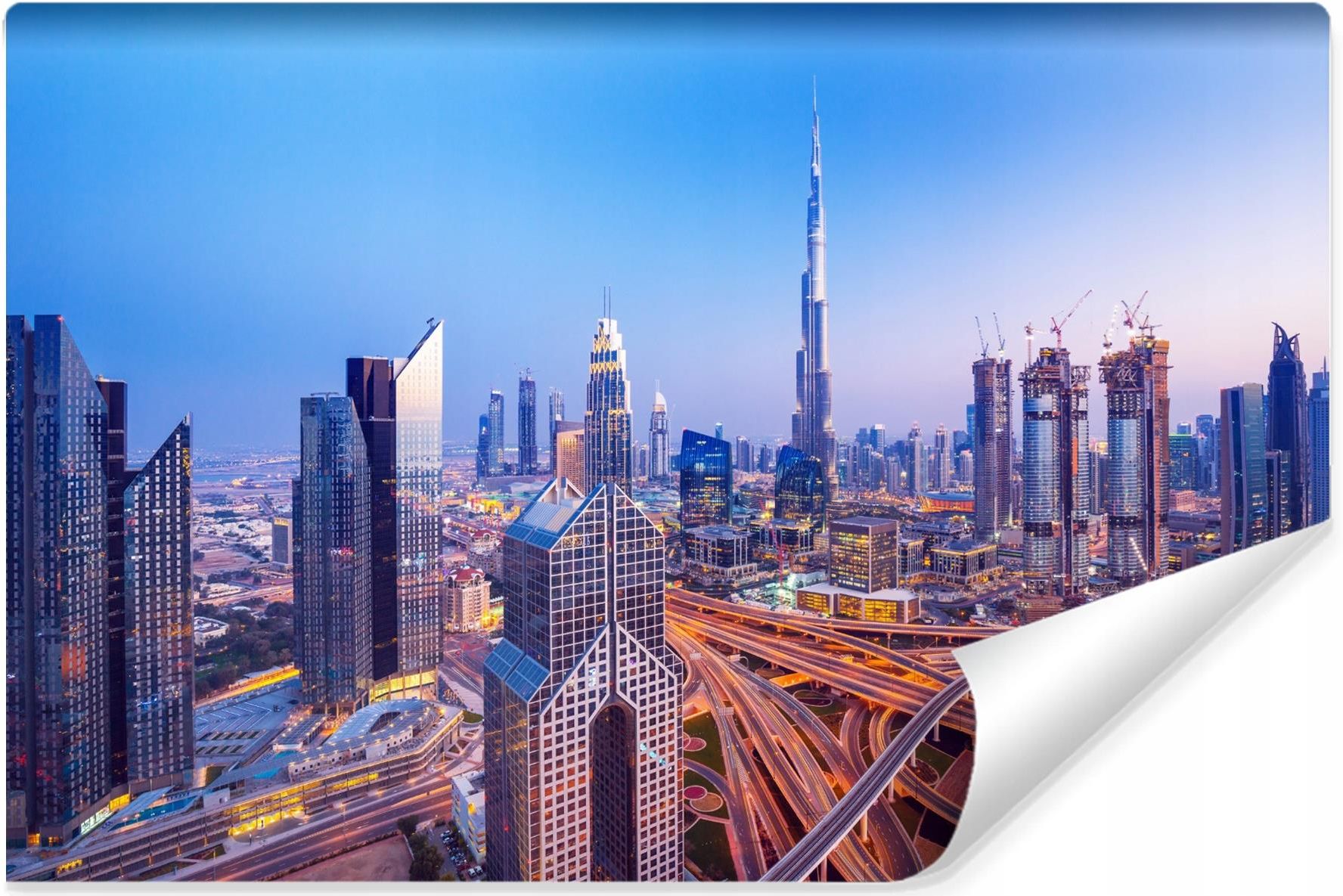 Muralo Fototapeta Dubaj Panorama 3D 180x120 - Opinie i ceny na Ceneo.pl