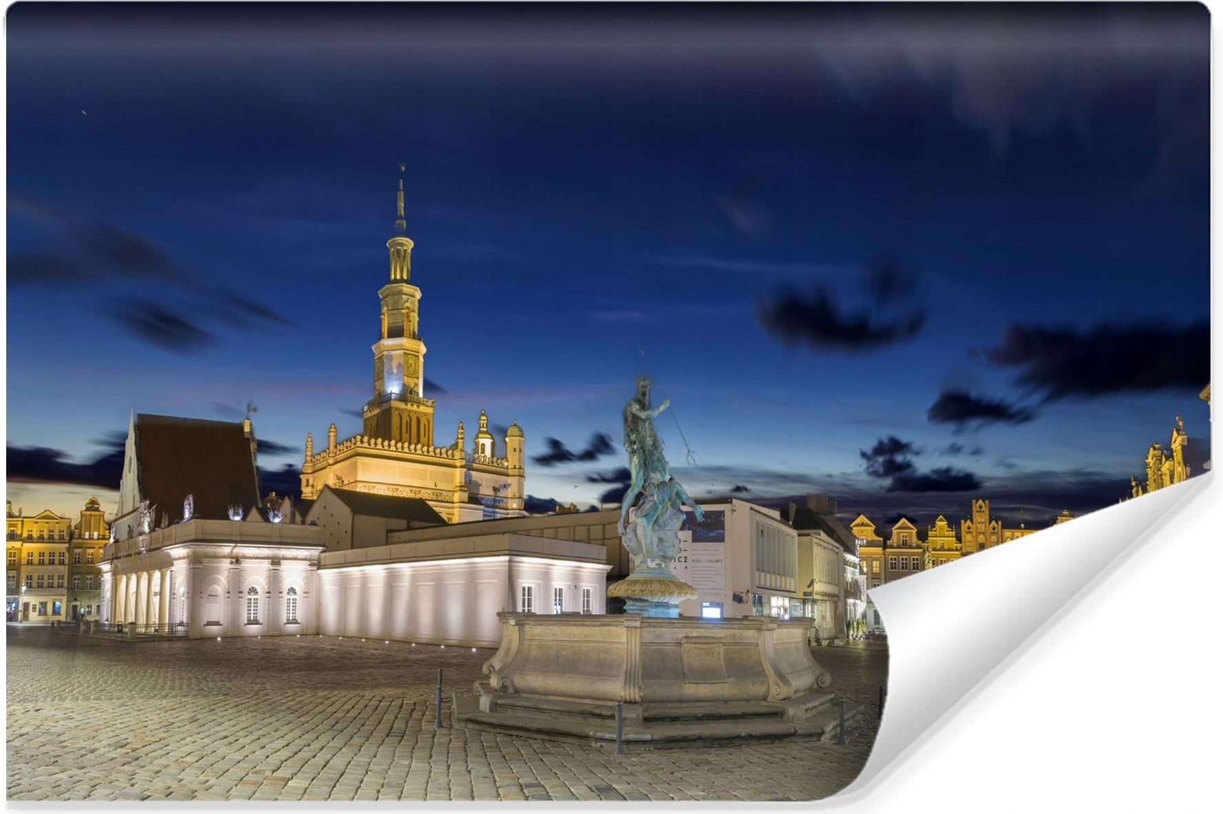 Muralo Fototapeta Poznań Panorama Rynek 135x90 - Opinie i ceny na Ceneo.pl