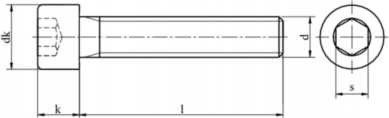 Śruba Imbusowa Din 912 Kl 8.8 Zn M3x12mm - Opinie i ceny na Ceneo.pl