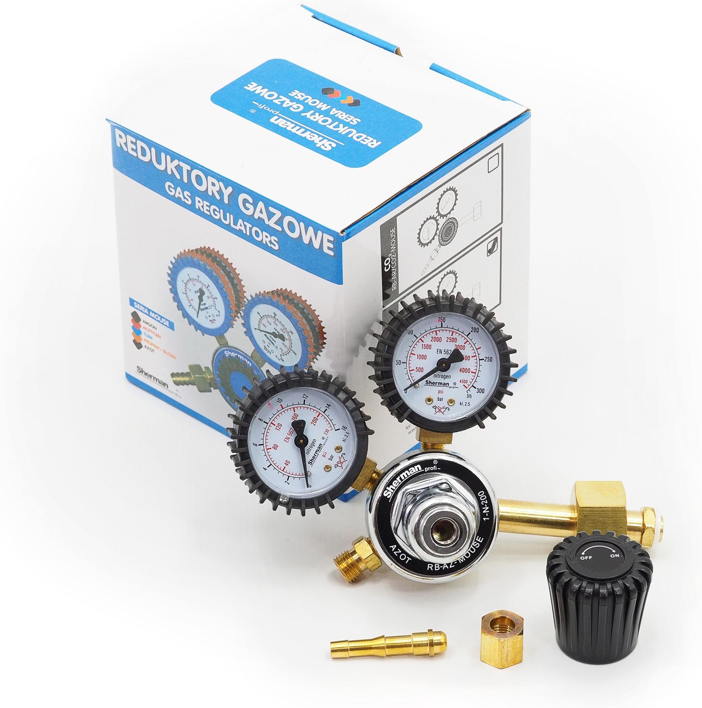 Sherman Reduktor Mouse Rb-Az Azot 150 Bar Rbazmouse - Opinie i ceny na ...