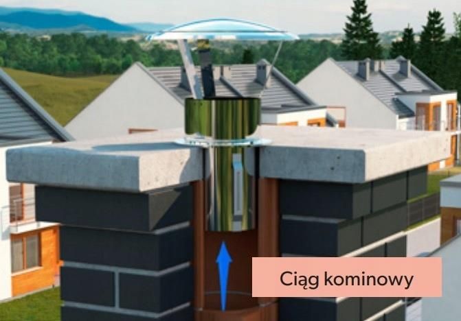 System kominkowy Airroxy Daszek wywietrznikowy fi100 mm z podstawą wciskaną 2795 - Opinie i ceny ...