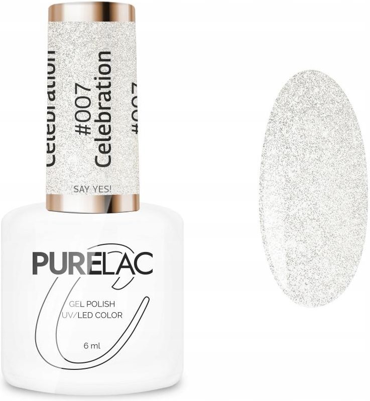Purelac Lakier Hybrydowy 6 ml #007 Celebration - Opinie i ceny na Ceneo.pl