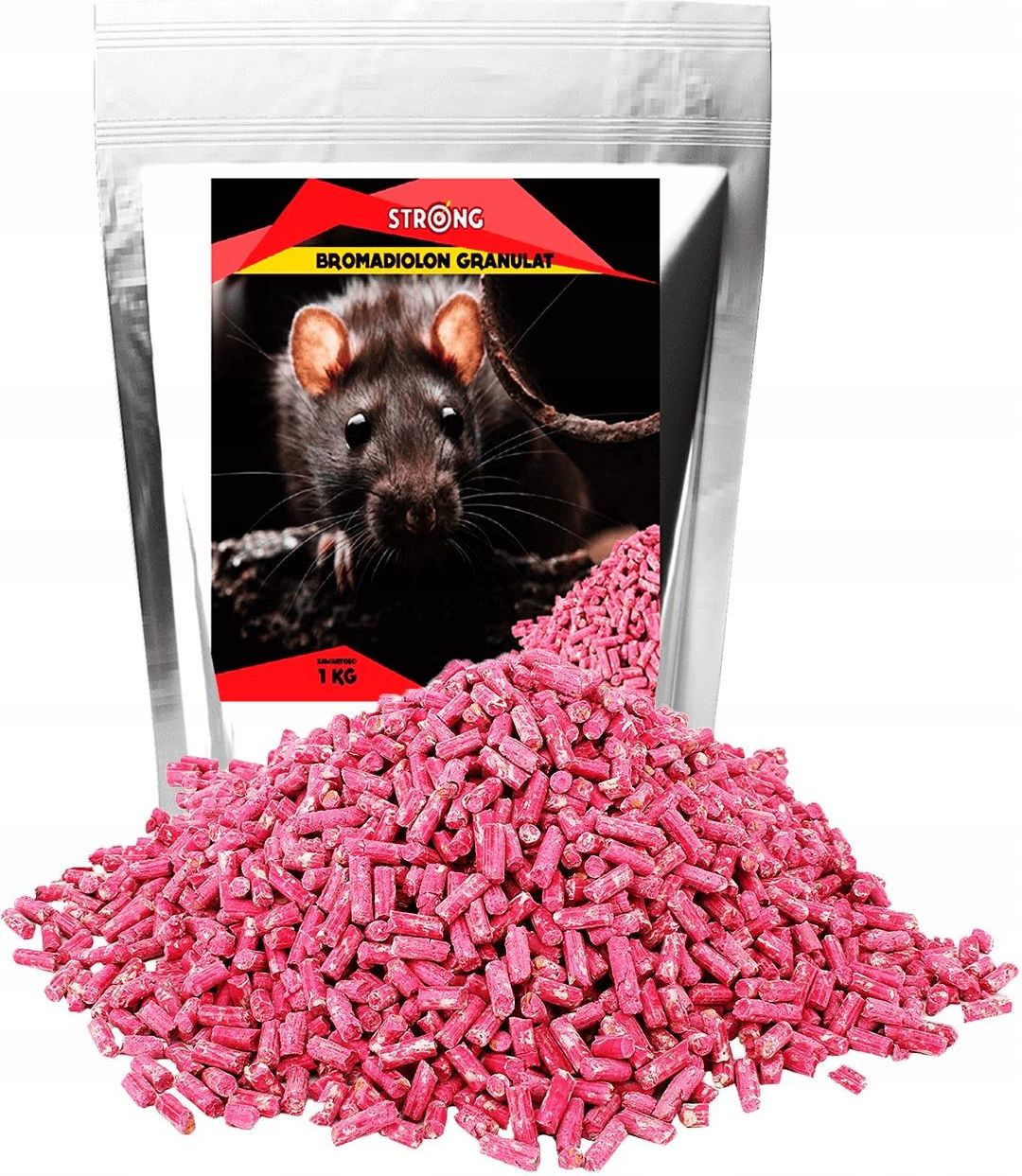Strong Granulat Na Myszy I Szczury Bromadiolon 1Kg - Ceny i opinie ...