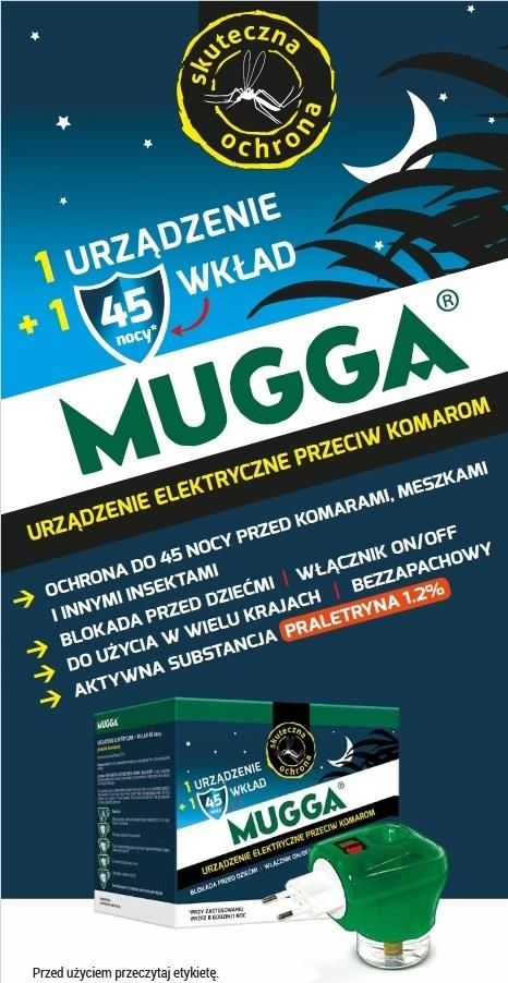 Mugga Elektro Płyn 35ml Na Komary Do Kontaktu - Ceny i opinie - Ceneo.pl