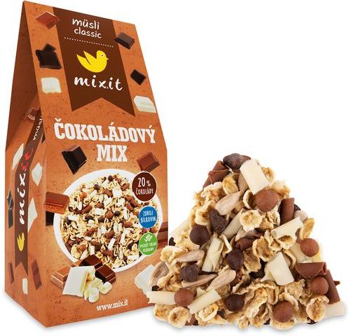 Mixit Musli Classic Czekoladowy Mix 440g - Ceny i opinie - Ceneo.pl
