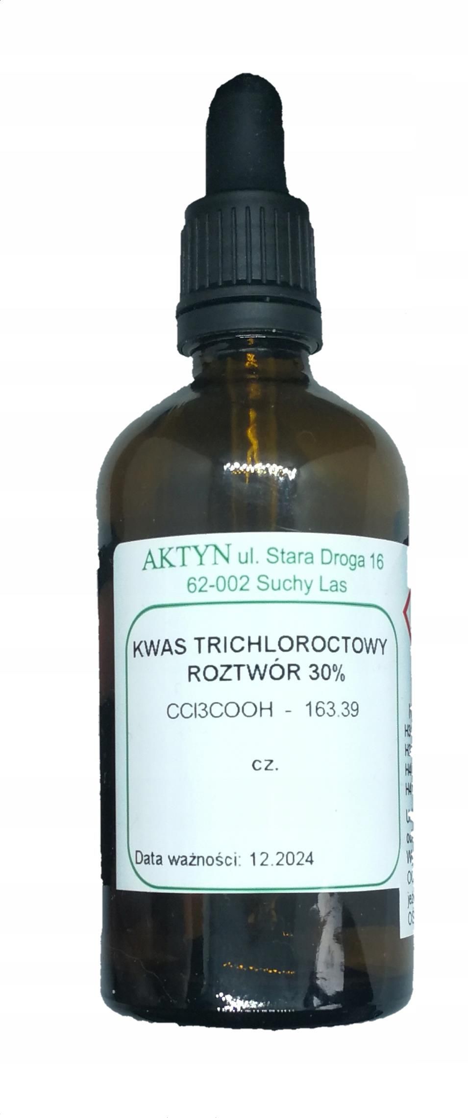Kwas Trójchlorooctowy (Tca) Roztwór 30% 100Ml. - ceny i opinie - Ceneo.pl