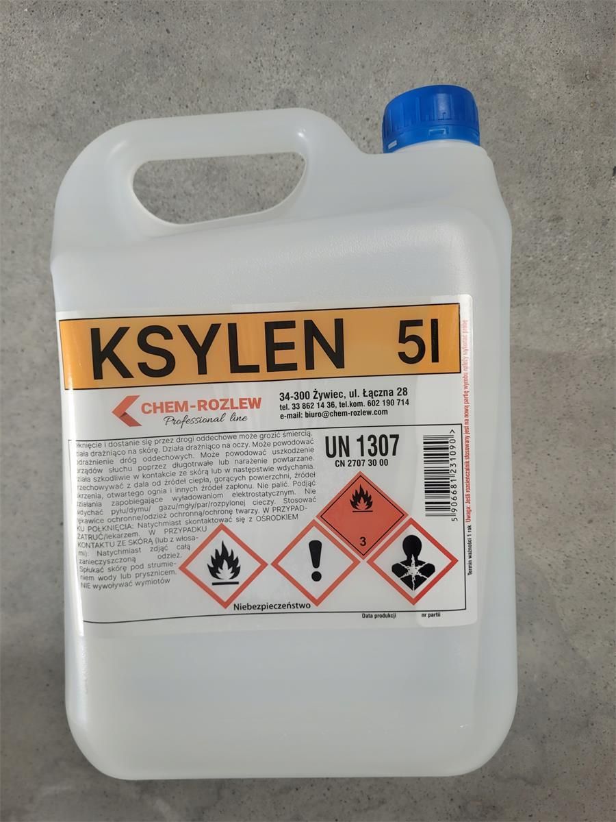 Ksylen Zmywacz Rozcieńczalnik 5L - ceny i opinie - Ceneo.pl