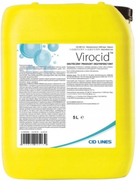 Virocid Środek Dezynfekcyjny 10L - ceny i opinie - Ceneo.pl