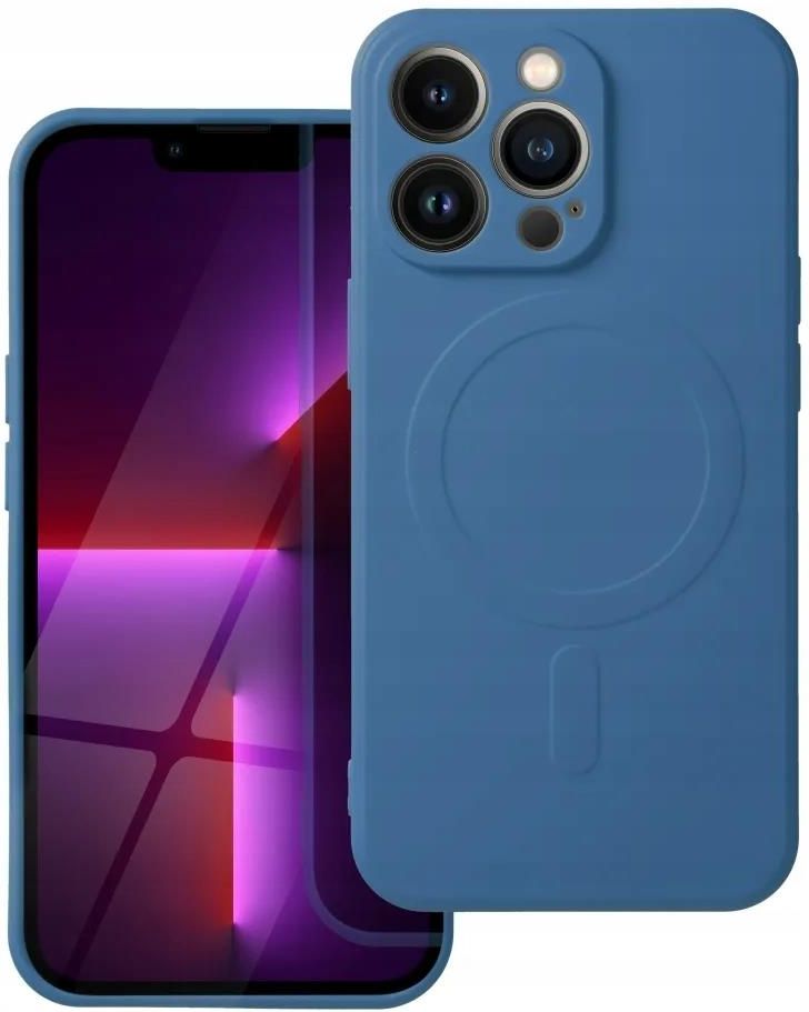 Silicone Mag Cover Case For iPhone 13 Pro Blue - Etui na telefon, ceny ...