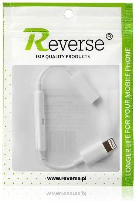Adapter Reverse Lightning/Jack 3.5mm + Volume Biały - Adaptery - Opinie ...