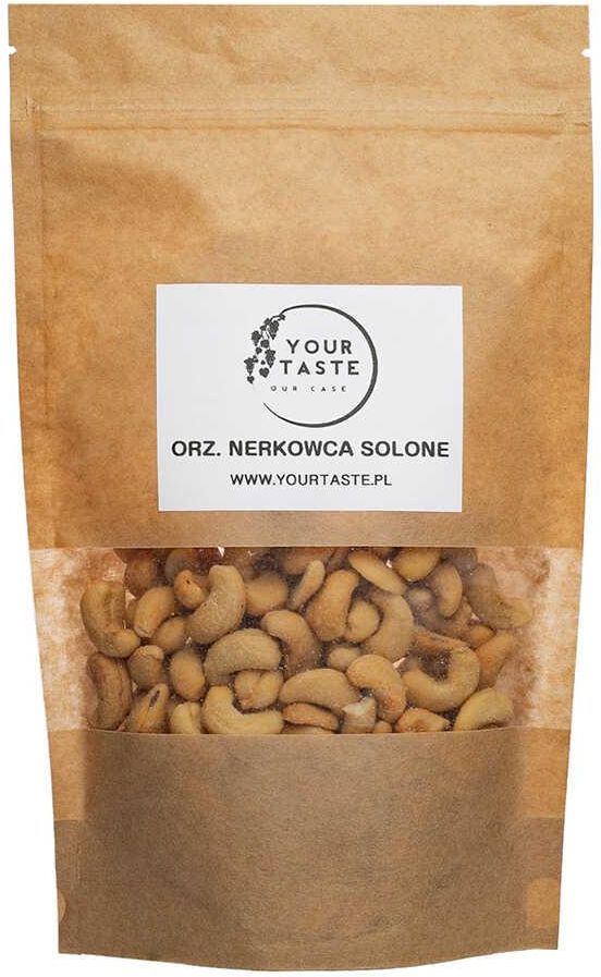 Your Taste Orzechy Nerkowca Solone 500G - Ceny i opinie - Ceneo.pl