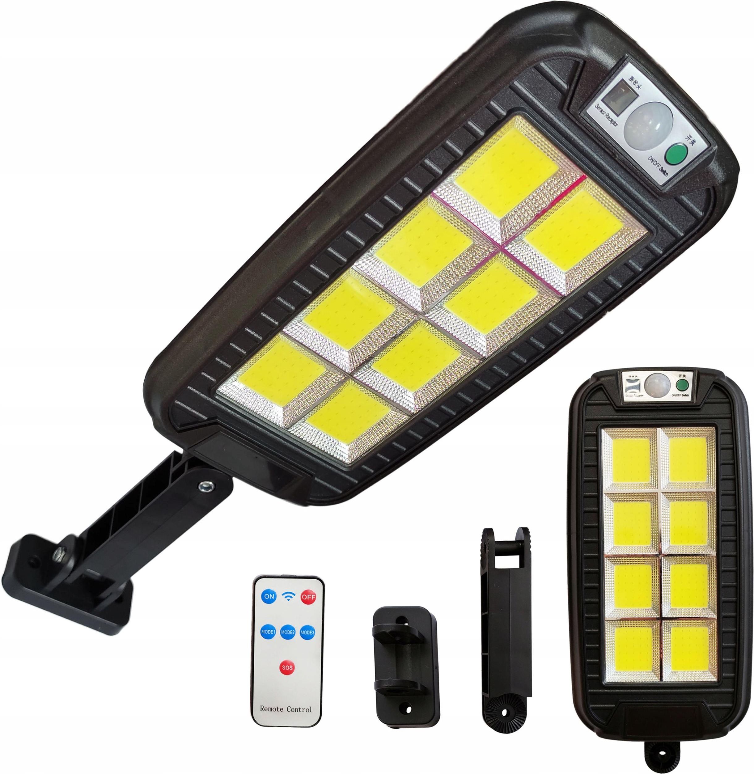 Lampa Solarna Uliczna Czujnik Ruchu Mocna 240 Led - Ceny i opinie - Ceneo.pl