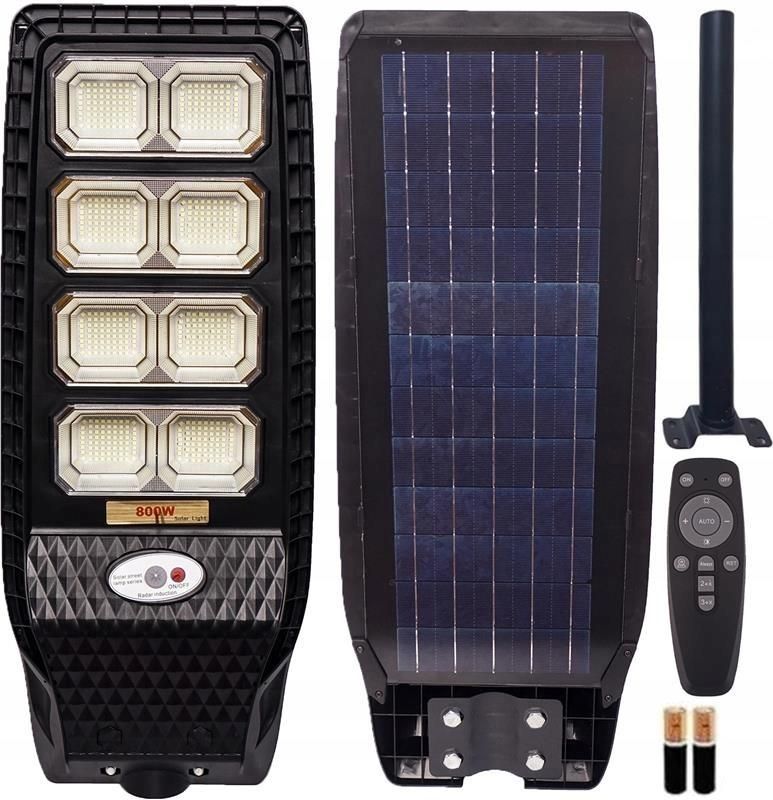 Lampa Led Solarna Latarnia Uliczna 800W 20000 Mah - Ceny i opinie - Ceneo.pl