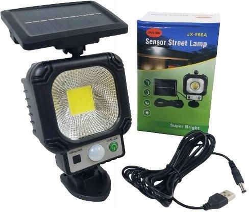 Lampa Solarna Halogen Panel Usb 30 Led Czujniki - Ceny i opinie - Ceneo.pl