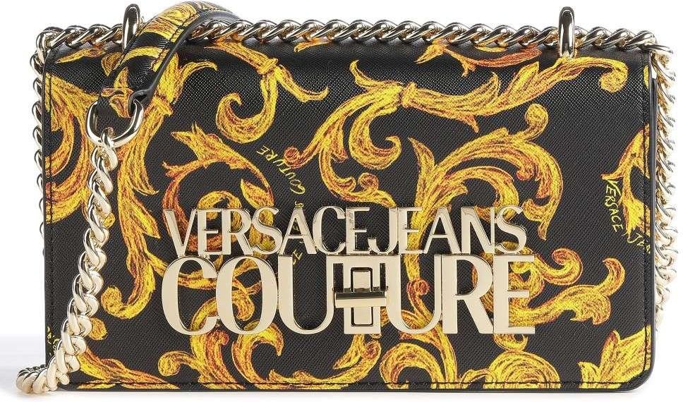 Versace Jeans Couture Logo Lock Torba przez ramię czarny - Ceny i ...