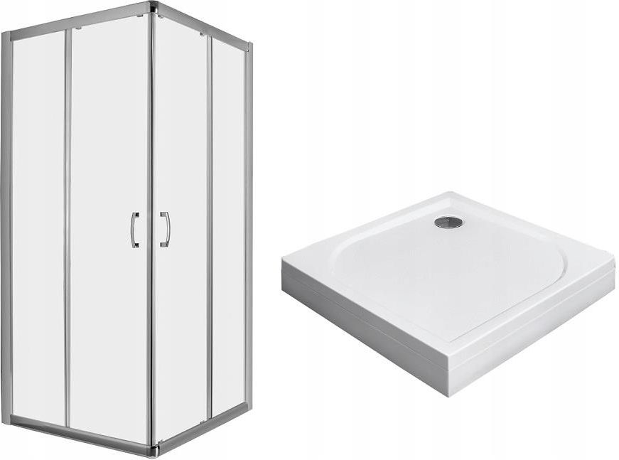 Kabina prysznicowa Radaway Premium Plus C 80x80 304630101N+4K8815504 - Opinie i ceny na Ceneo.pl