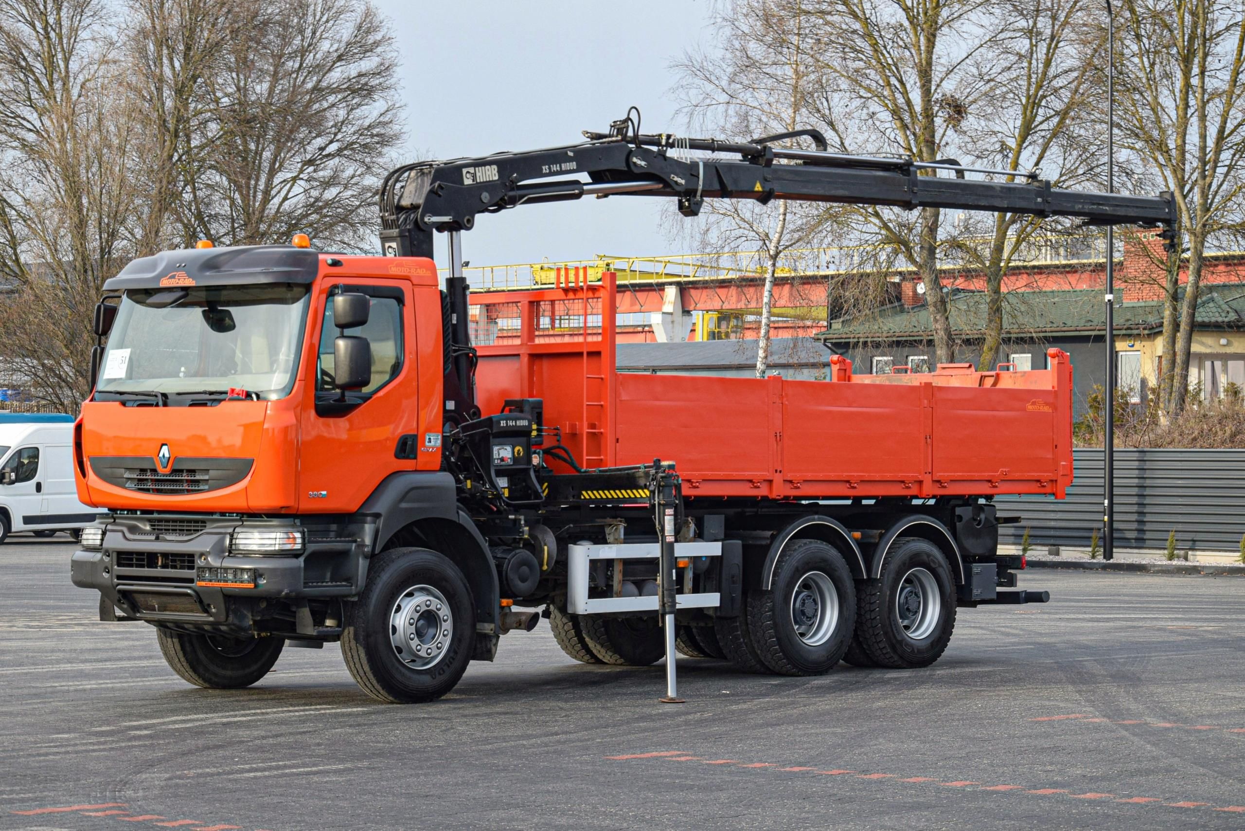 RENAULT KERAX / 6x4 / HDS HIAB 144 BS-3 / WYWROTKA - Opinie i ceny na ...