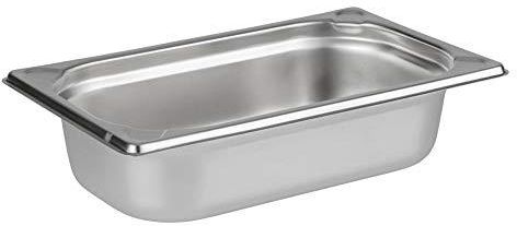 Aps 81402 Pojemnik Gn 1/4 Stal Nierdzewna Gastronomiczny Wymiary 265X160 Mm/Wysokość 65 Mm ...