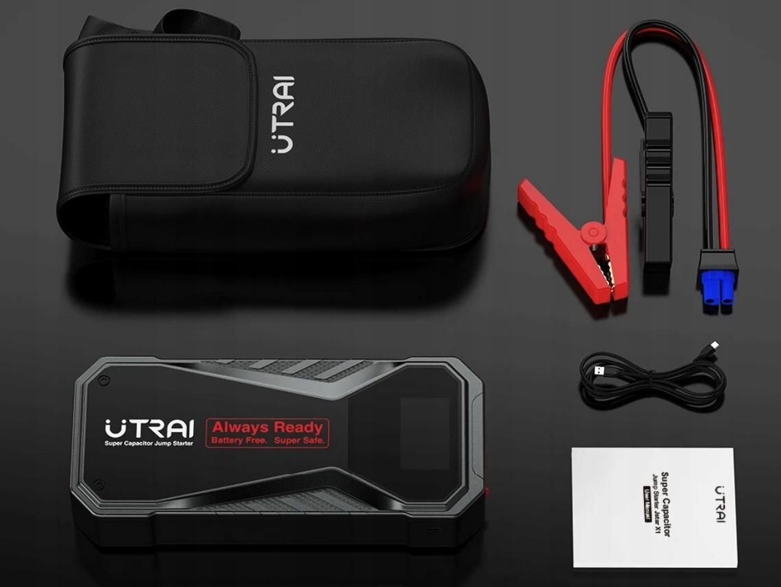 Utrai Ultra Booster Car Jumpstarter 12V 1600A/1000A 1 - Opinie i ceny ...