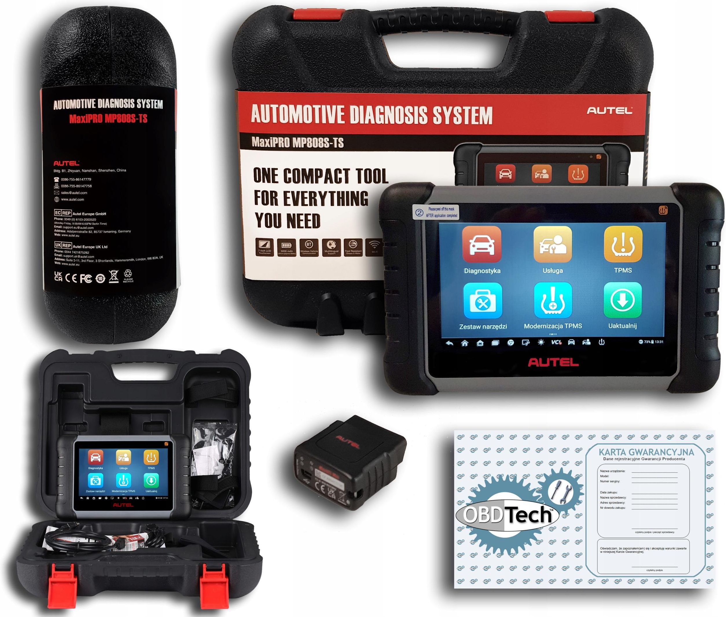 Autel Maxipro Mp808S-Ts Model Na 2023R Android 11 Autelmaxipromp808Sts ...