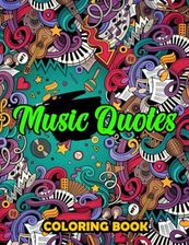Music Quotes Coloring Book: Unique Coloring Pages Of Musical Patterns ...