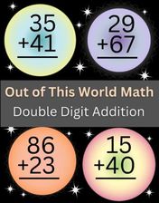 Out of This World Math: Double Digit Addition Math Workbook, to Develop ...