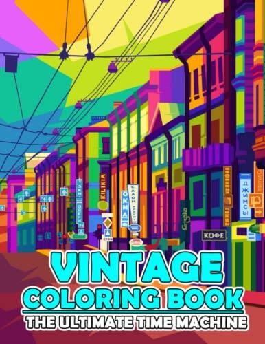 Vintage Coloring Book - The Ultimate Time Machine: Prime Coloring Pages ...