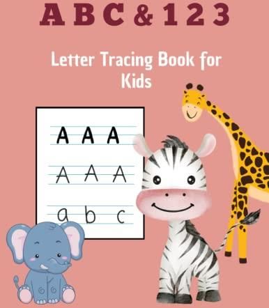 ABC & 123 handwriting tracing workbook for kids . ABC And 123 Tracing ...