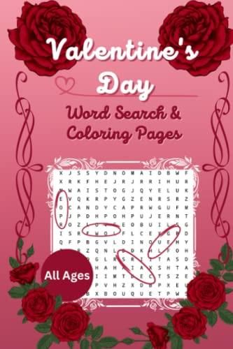 Valentine's Day Word Search & Coloring Pages - Literatura obcojęzyczna ...