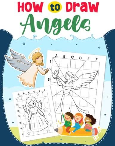 How To Draw Angels: Have Fun with Cute Girls Drawing step by Step , For ...
