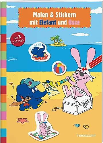 Malen & Stickern mit Elefant und Hase: Elefantastischer Malspaß für ...