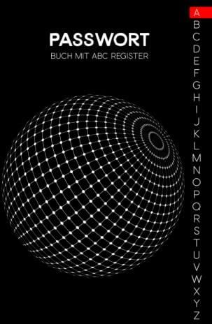 Passwort Buch mit ABC Register: Alle Login Daten an einem sicheren Ort ...