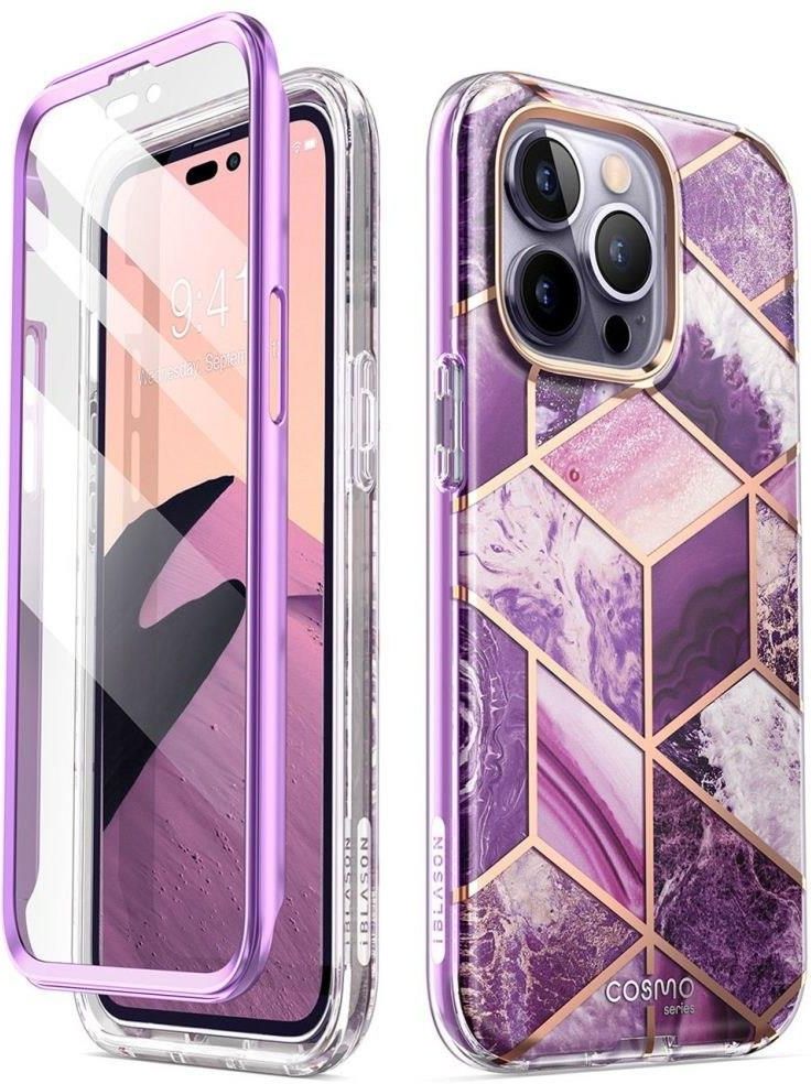 Etui Supcase Cosmo Apple Iphone 14 Pro Max Marble Purple - Etui na ...