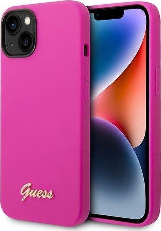 Guess Etui Guess Guhcp14Sslsmf Apple Iphone 14 Fuksja/Fuschia Hard Case ...