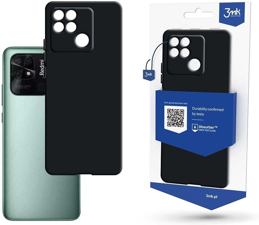 3MK, Etui na telefon, Xiaomi Redmi 10C, Matt Case, czarne - Etui na ...