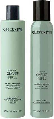 Zestaw dla kobiety Selective Oncare Refill Szampon 275 ml + Spray 200 ...