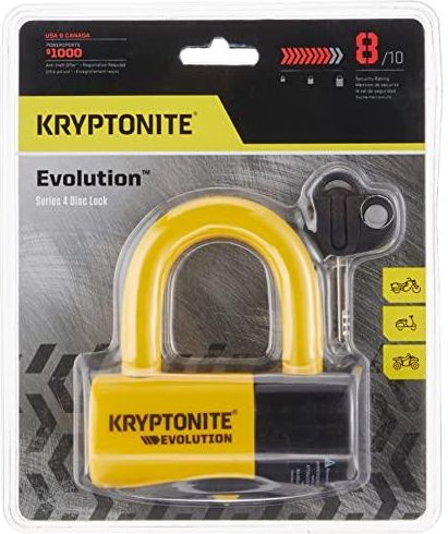Kryptonite 999614 Evolution Series 4 Żółty 14Mm Zamek Tarczowy Czarny - Ceny i opinie - Ceneo.pl