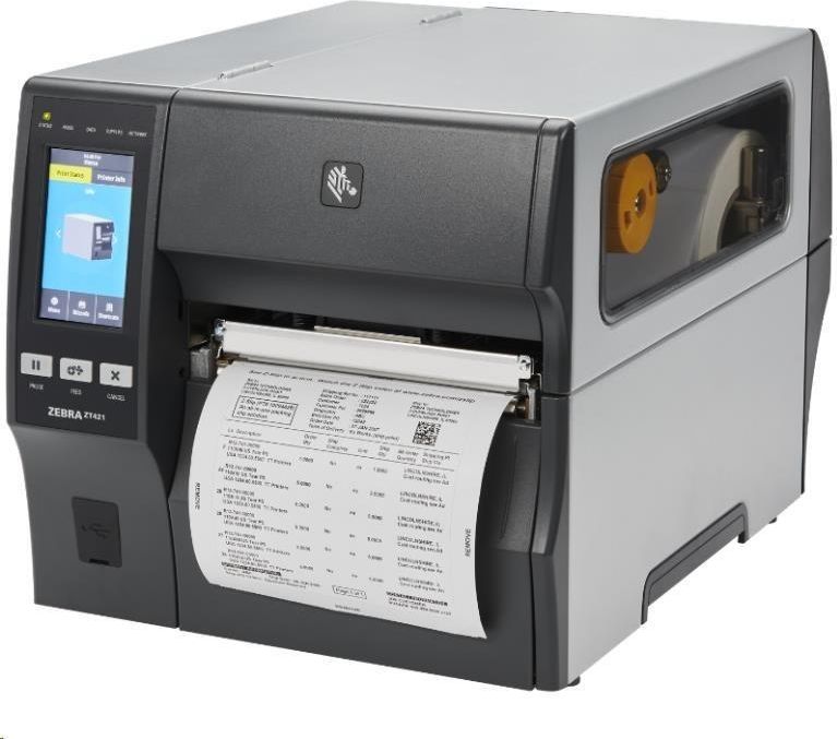 Drukarka etykiet Zebra Zt421 12 Dots/Mm (300 Dpi) Peeler Rewinder Disp ...