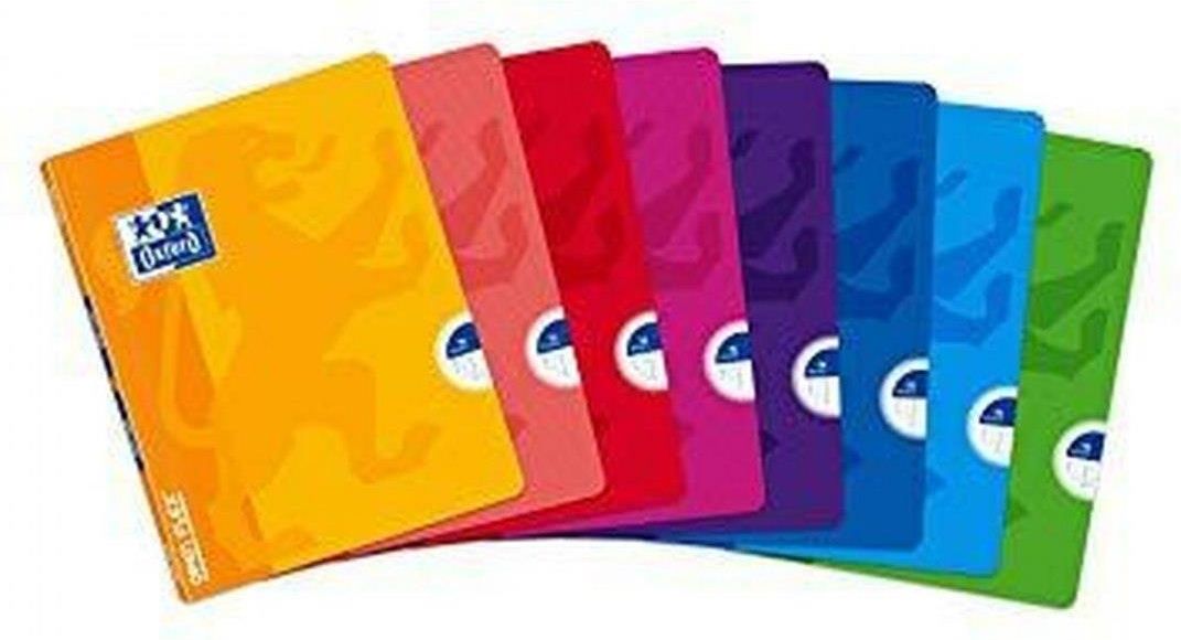 Oxford Notatnik Openflex Wielokolorowy A5 10szt. Zszywki (10 Sztuk ...