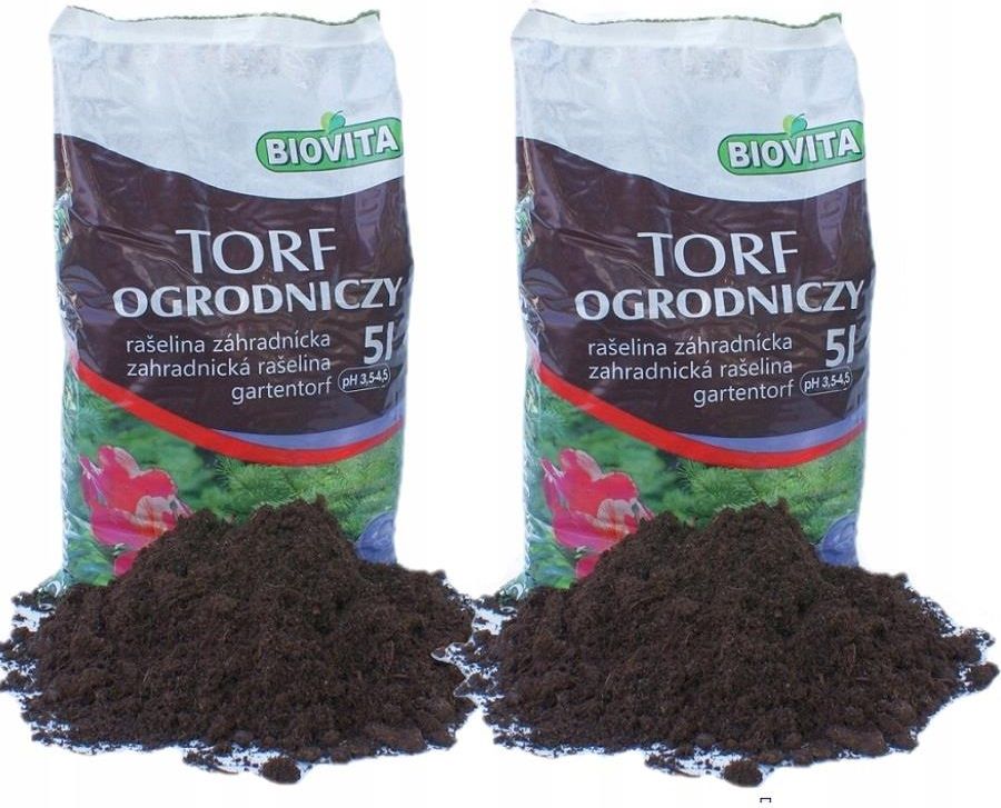 Torf Kwaśny Ziemia Do Iglaków Wrzosów Borówki 10L - Ceny i opinie ...