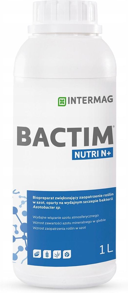 Nawóz Bactim Nutri N+ 1L Bakterie Wiążące Azot Intermag - Ceny i opinie - Ceneo.pl