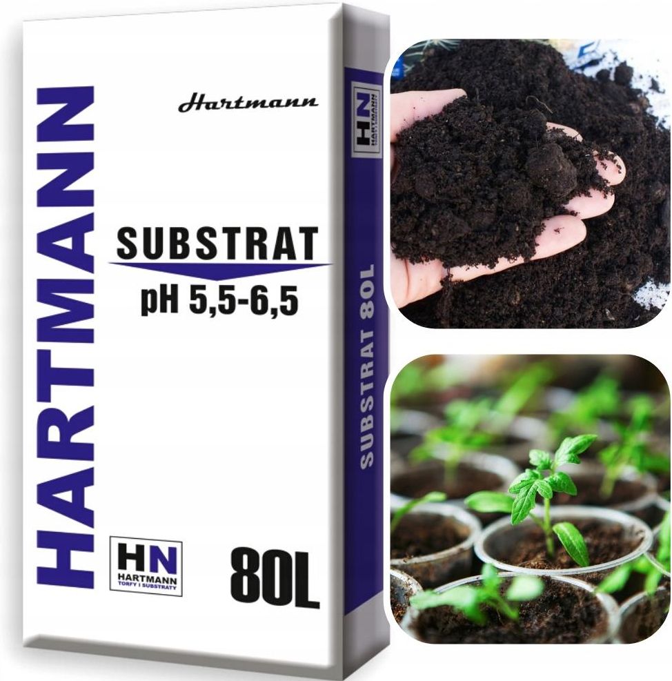 Hartmann Substrat Torfowy 80L Podłoże Do Wysiewu - Ceny i opinie - Ceneo.pl
