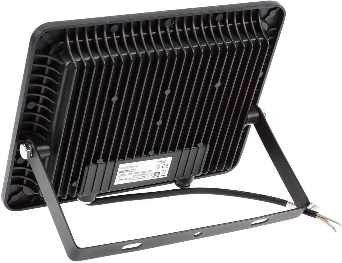 Spectrum Naświetlacz Led Noctis Lux 2 100W 8300Lm 6000K Czarny Ip65 ...