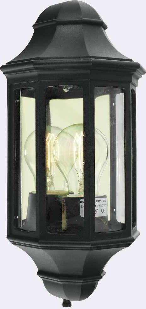 Norlys Kinkiet Zewnętrzny Genua Mini E27 Czarny Ip54 175B - Ceny i ...