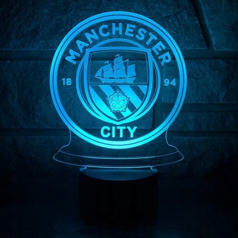 Lampka Nocna Manchester City 3D Led Usb Pilot - Ceny i opinie - Ceneo.pl