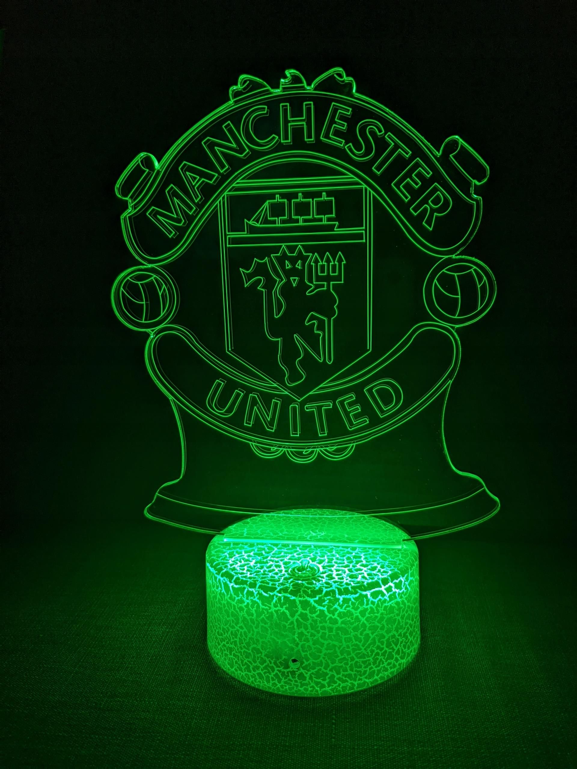 Lampka Nocna Manchester United 3D Led Usb Pilot - Ceny i opinie - Ceneo.pl
