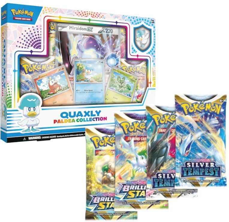 Pokemon TCG: Paldea Pin Box Quaxly - Ceny i opinie - Ceneo.pl