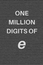 One Million Digits Of e: Decimal Places from 1 to 1,000,000 ...