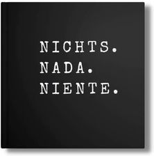 NIX Geschenk: Nichts...Nadaa...Niente! Das perfekte NICHTS Buch für ...
