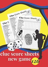Clue score sheets new game: clue paper sheets refills -126 Clue Sheet ...